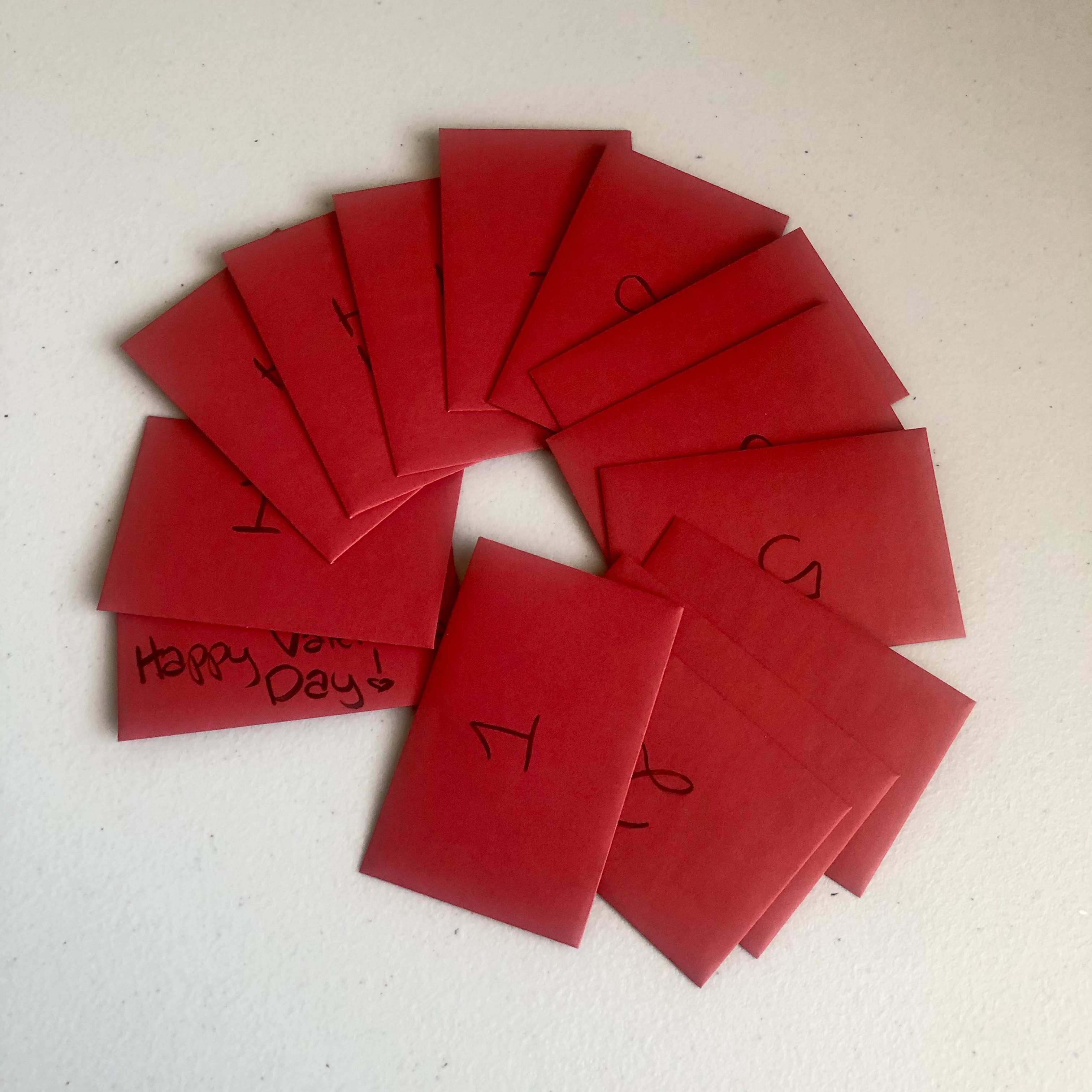Valentines Countdown Love Notes